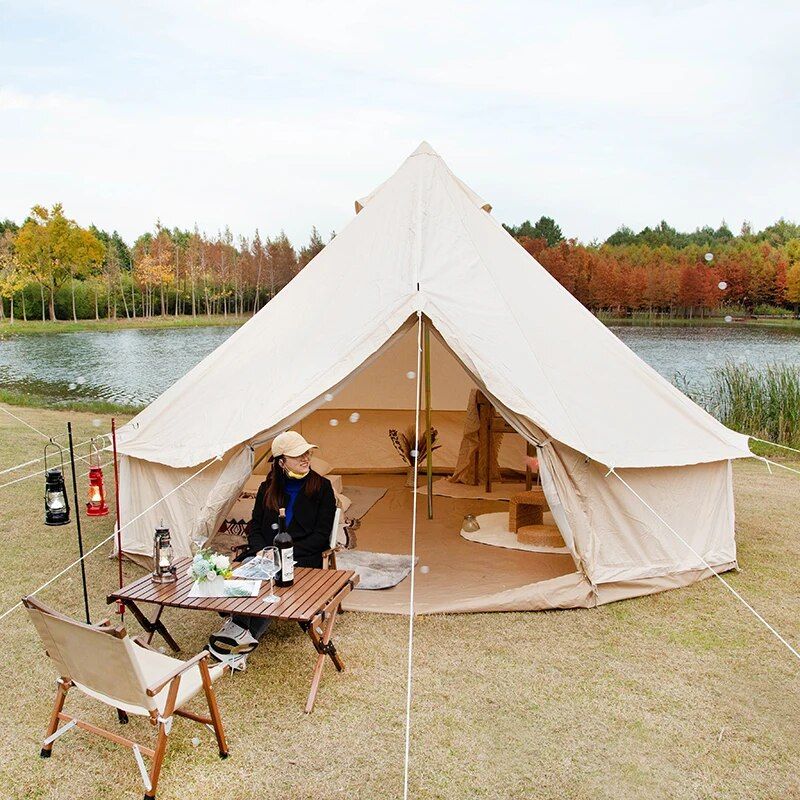 Luxury Waterproof Glamping Bell Tent - GO OMG